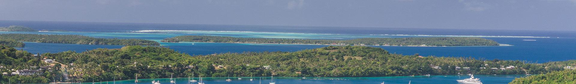 Sea temperature in Tonga